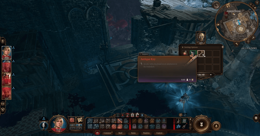 Antique Key BG3 - Where to Find & How to use it