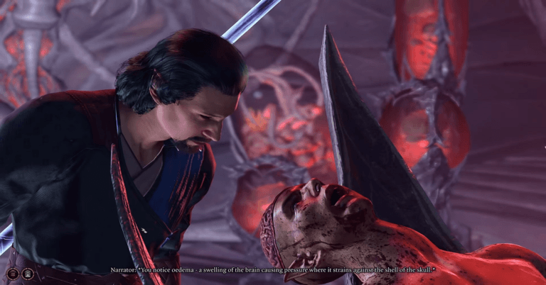 Baldur's Gate 3: Psionic Presence Talking Brain in Prologue (BG3 ...