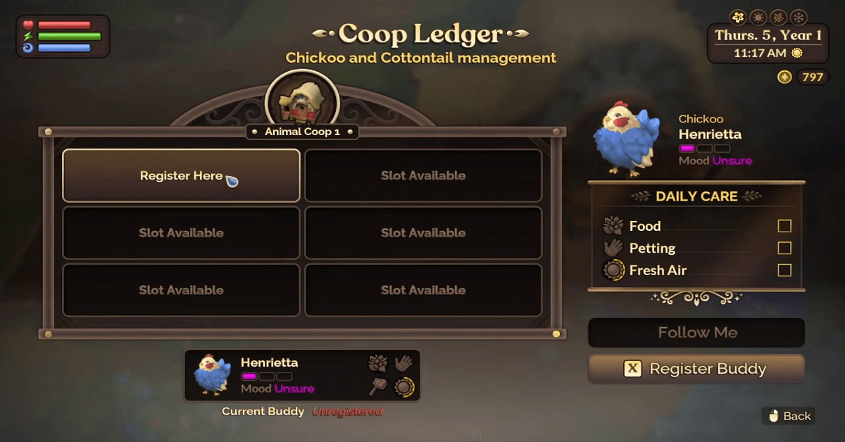 Coop Ledger in Fae Farm - Complete Guide