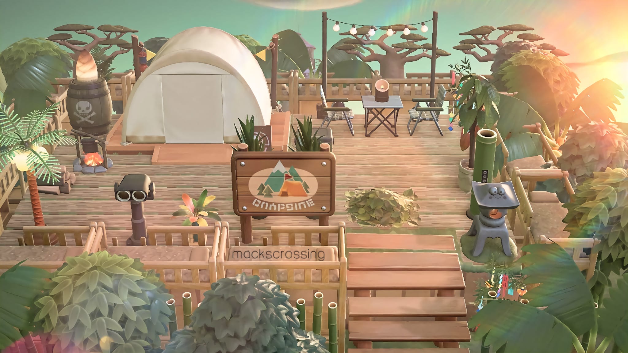 ACNH Campsite Design Ideas - A Fresh Look for Your Campsite