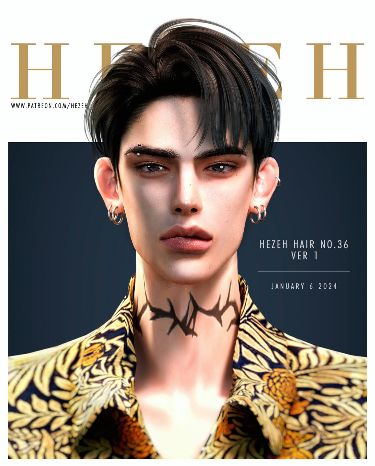 Sims 4 Male Hair CC Packs - The Only Male Hair CC Collection You Need
