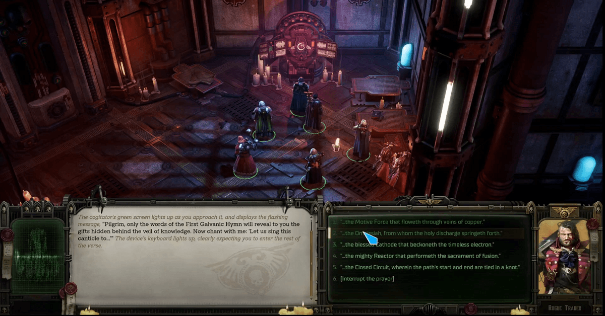 Solve Data Altar of Sacred Analysis (First Galvanic Hymn)- Warhammer ...