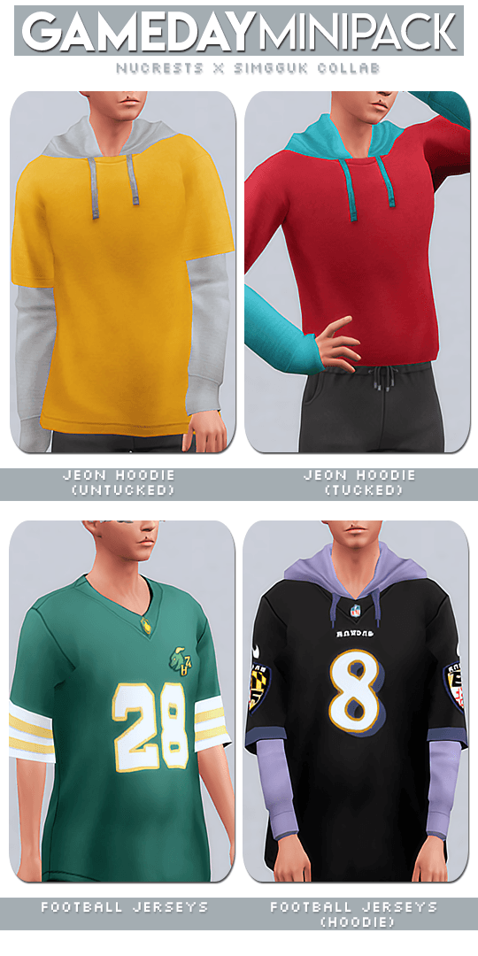 Sims 4 Top-Picks Clothes CC Collection - All Sorts of Outfits