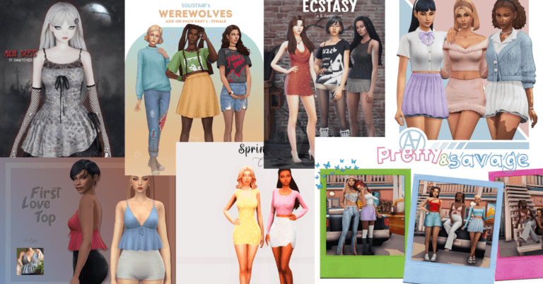 Sims 4 Best Clothes CC Finds for 2025 - The Absolute Collection You Can ...