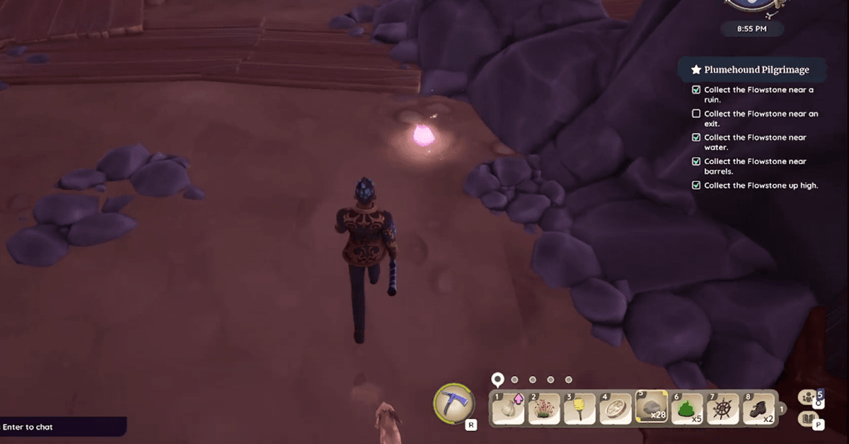 Plumehound Pilgrimage Palia - Tau's Gone Missing & Zeki's Flowstones ...