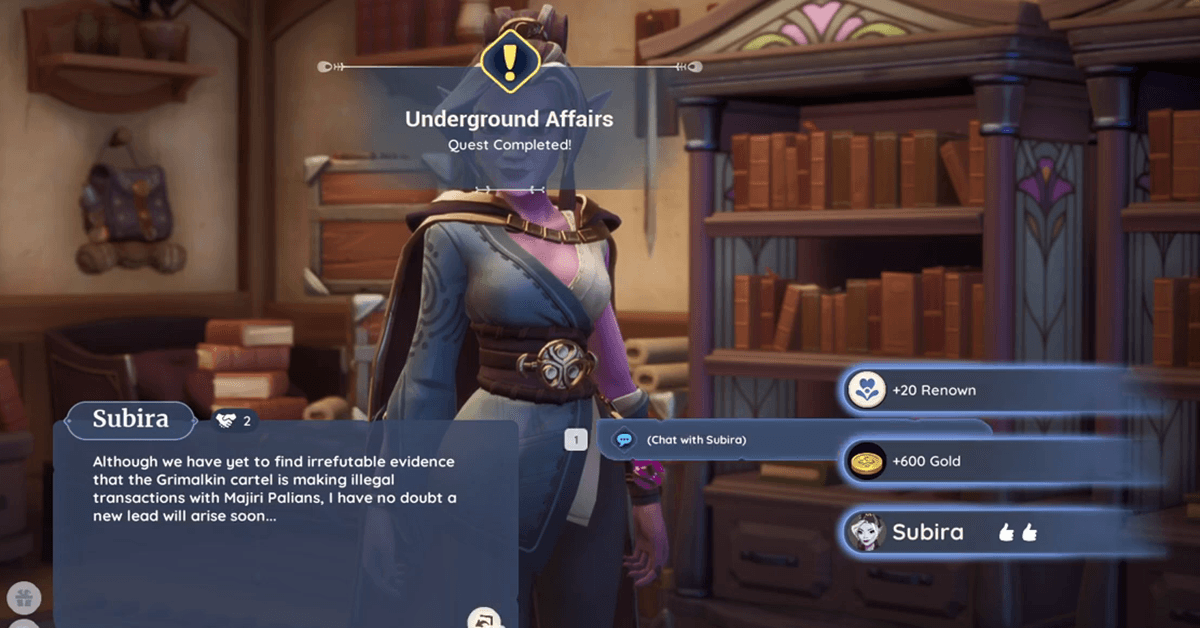 Underground Affairs Palia Quest - Complete Guide