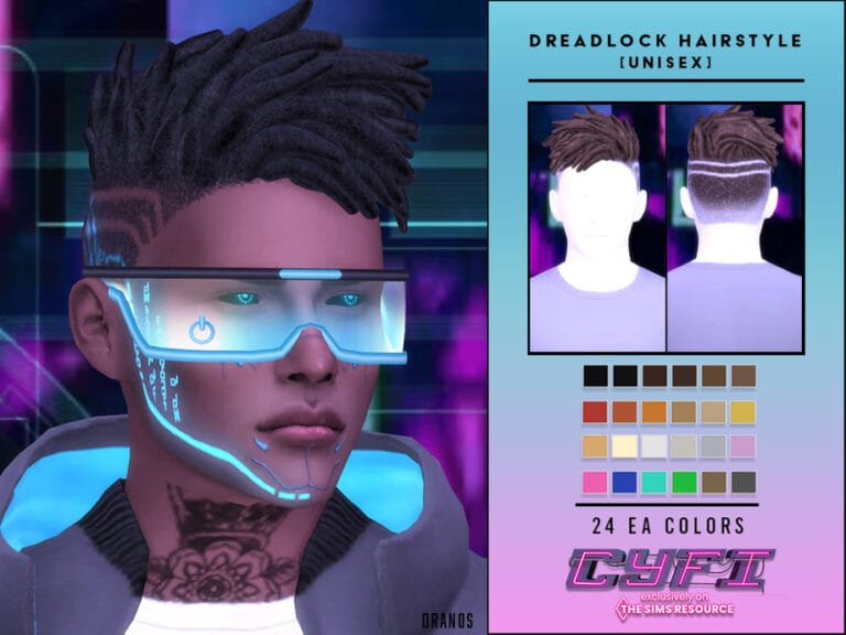 20+ Absolutely Gorgeous Male Hair CC Pack for Sims 4