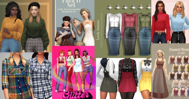 Grab These Ultimate Clothes CC Packs and Refresh Wardrobe in Sims 4