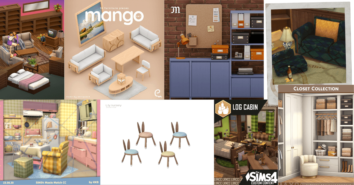 My Most Favorite Sims 4 Furniture CC Collection - You Need to See These!